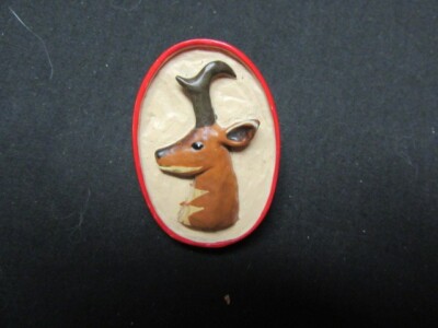 Wood Badge Antelope Patrol Ceramic Neckerchief Slide, Magnet on Back ...