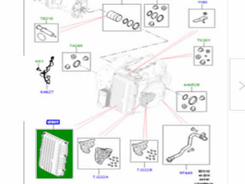 LAND ROVER TRANSMISSION OIL PAN EVOQUE DISCOVERY SPORT LR086162 ZF | eBay
