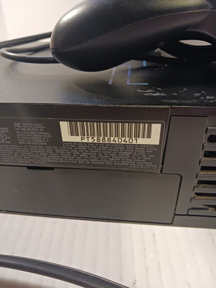Sony PS2 Fat Playstation 2 Console SCPH-39001 for Parts or Repair ...