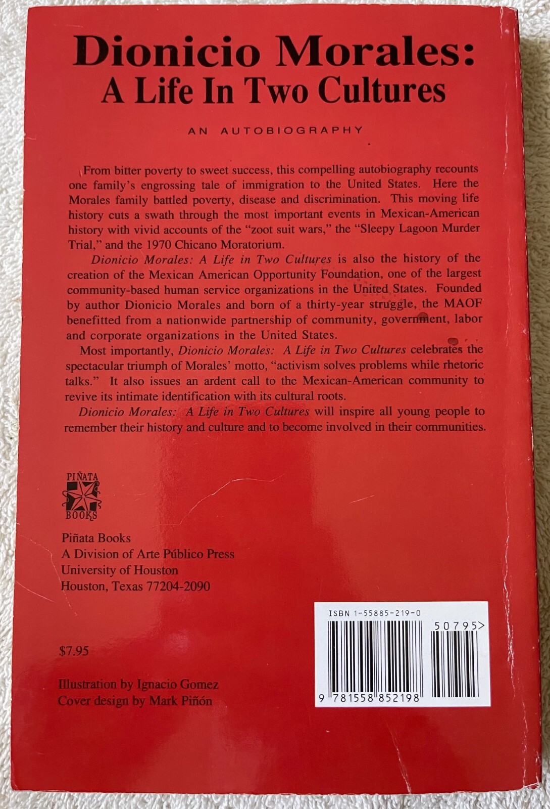 Dionicio Morales : A Life in Two Cultures by Dionicio Morales (1997, Trade Paperback) for sale ...