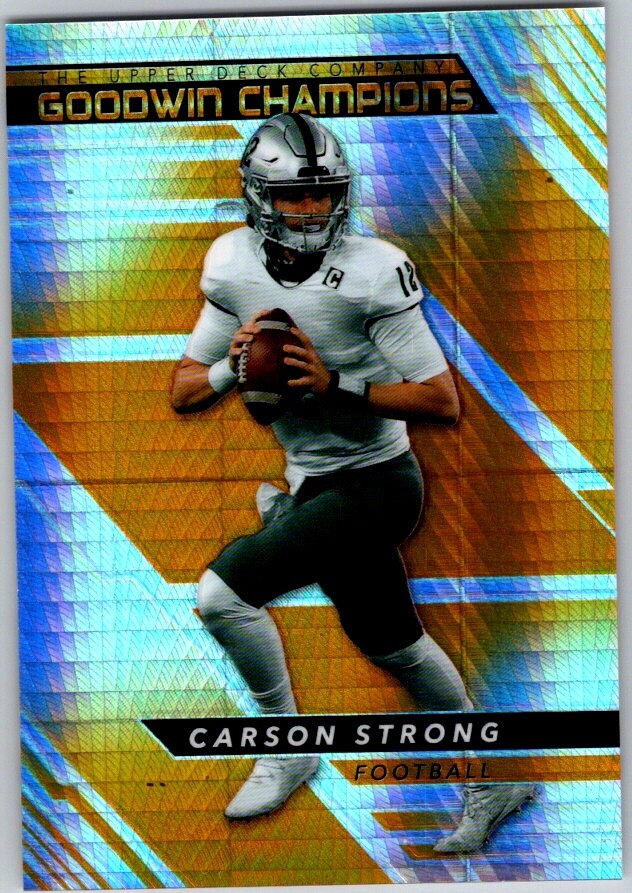 2022 Upper Deck Goodwin Champions Carson Strong #PGP-CS for sale | eBay