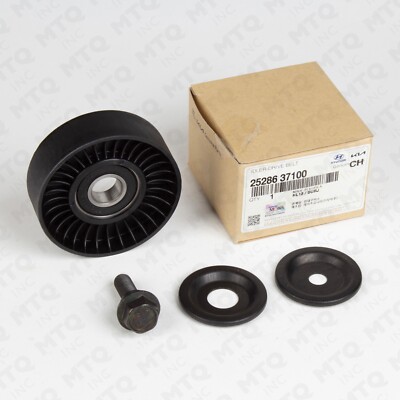 New Hyundai Kia Drive Belt Idler Pulley 25286-37100 | eBay