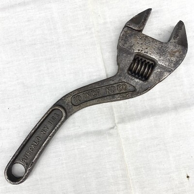 Antique Fordson Farm Tractor Horse Implement Plow 10" Adjustable Wrench ...