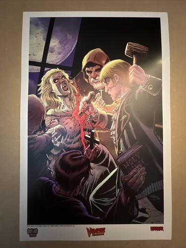 Tim Vigil (Faust) Vampire Macabre 11x17 Print Asylum Press Horror Fine ...