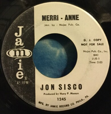 Jon Sisco 45 Merri Anne / Conquest JAMIE RECORDS Latin MOD | eBay