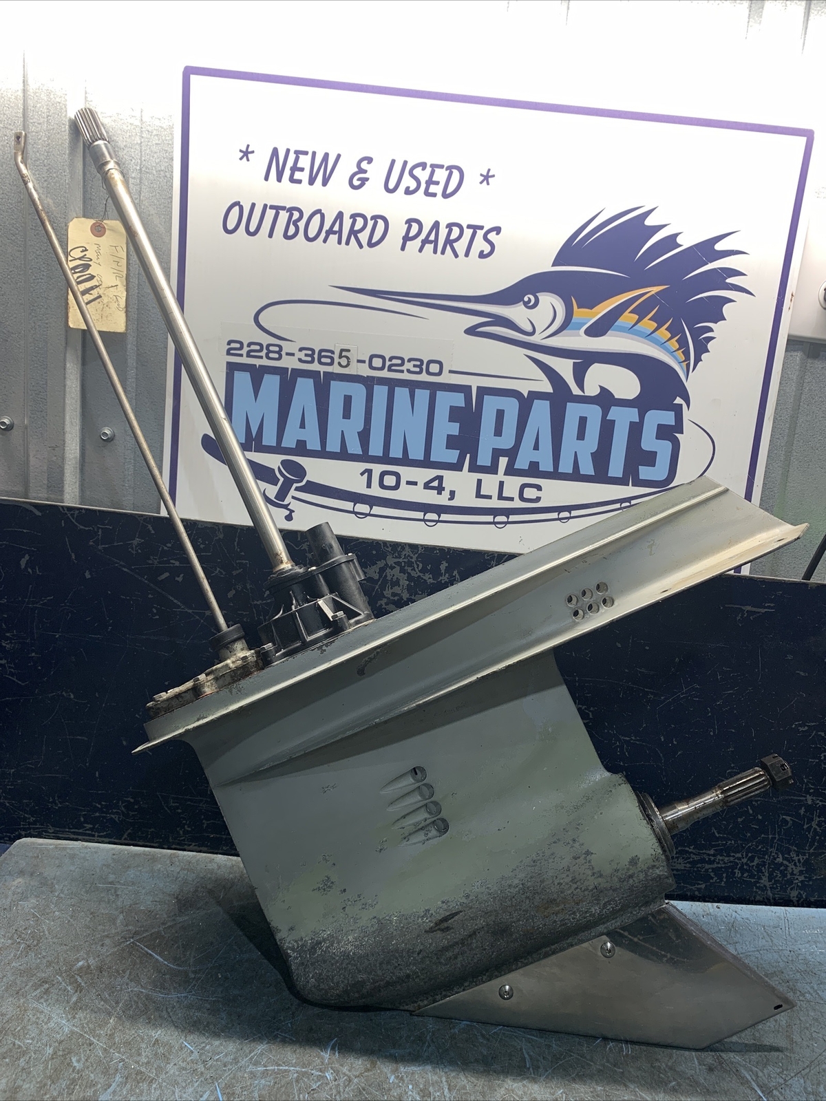 CP0111 JOHNSON EVINRUDE 85HP LOWER UNIT GEAR CASE ASSY 389818, 0431642 ...