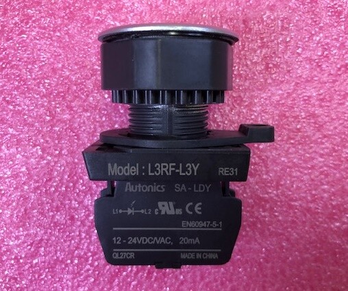 Autonics L3RF-L3Y Pilot Light Yellow Led Lamp φ 30 mm 12-24 VAC/VDC | eBay