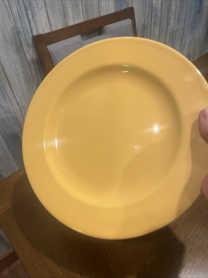 Vista Alegre Portugal Sunshine Yellow 11" Dinner Plates Set of 2 | eBay
