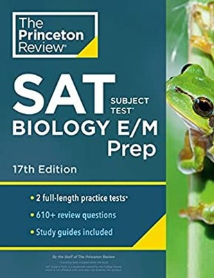 Princeton Review SAT Subject Test Biology e/M Prep, 17th Edition ...