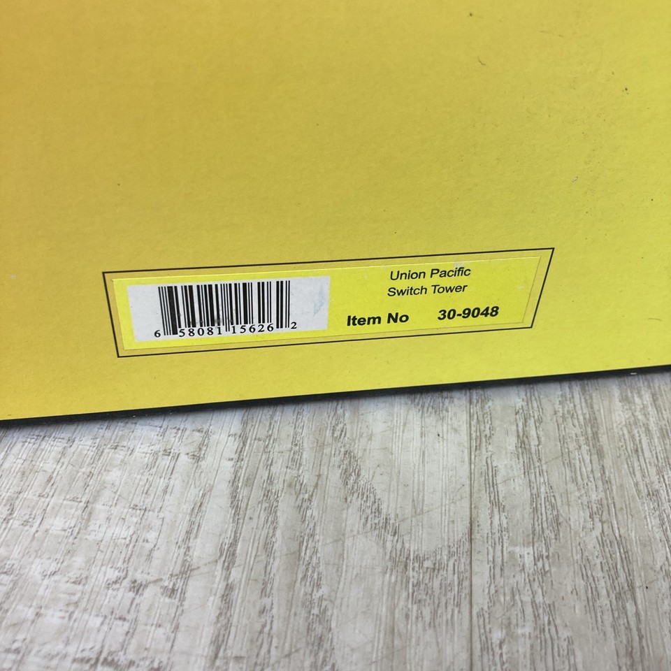 MTH 30-9048 O Gauge Union Pacific Switch Tower LN/Box | eBay