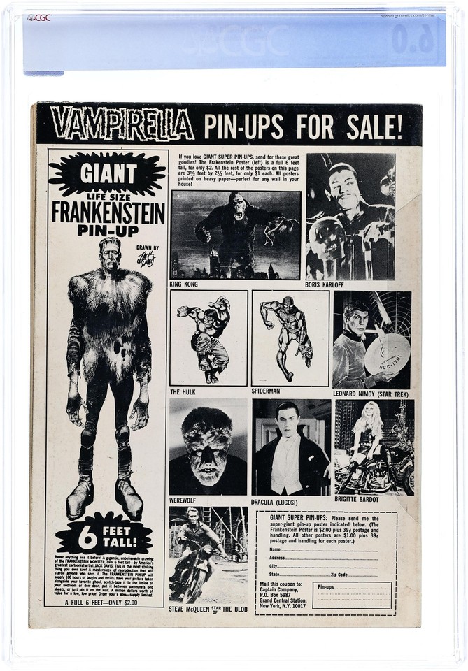 Vampirella #3 CGC 6.0 1970 1269209002 | eBay