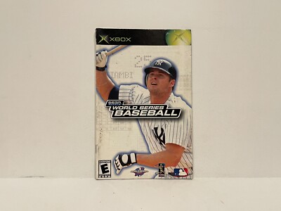 World Series Baseball Original Xbox MANUAL ONLY NO TRACKING Authentic ...