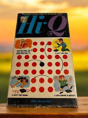 Vintage Hi-Q Game Kohner NEW Old Stock Perfect Puzzle Game 1972 | eBay