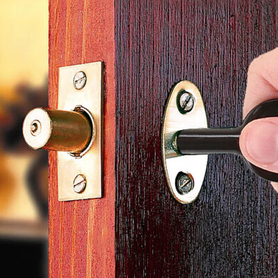 Universal Multicolor Steel Door Security Rack Bolt Star Profile Key ...