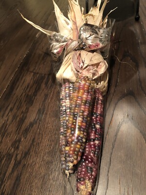Ornamental corn/Glass Gem Corn Bouquet With 3 Ears of Corn | eBay
