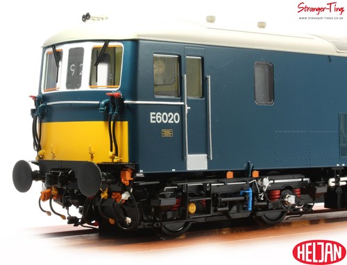 Heljan Class 73 E6020 BR Blue SYP/Light Grey Roof O Gauge | eBay