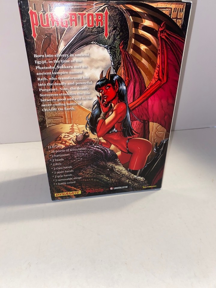 Executive Replicas 1/12 scale PURGATORI 6 inch Action Figure Dynamite ...