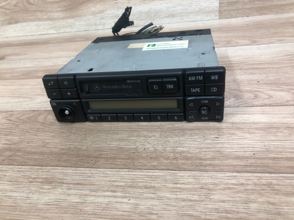 MERCEDES OEM W140 W210 R129 SL500 S420 E320 CASSETTE PLAYER RADIO ...