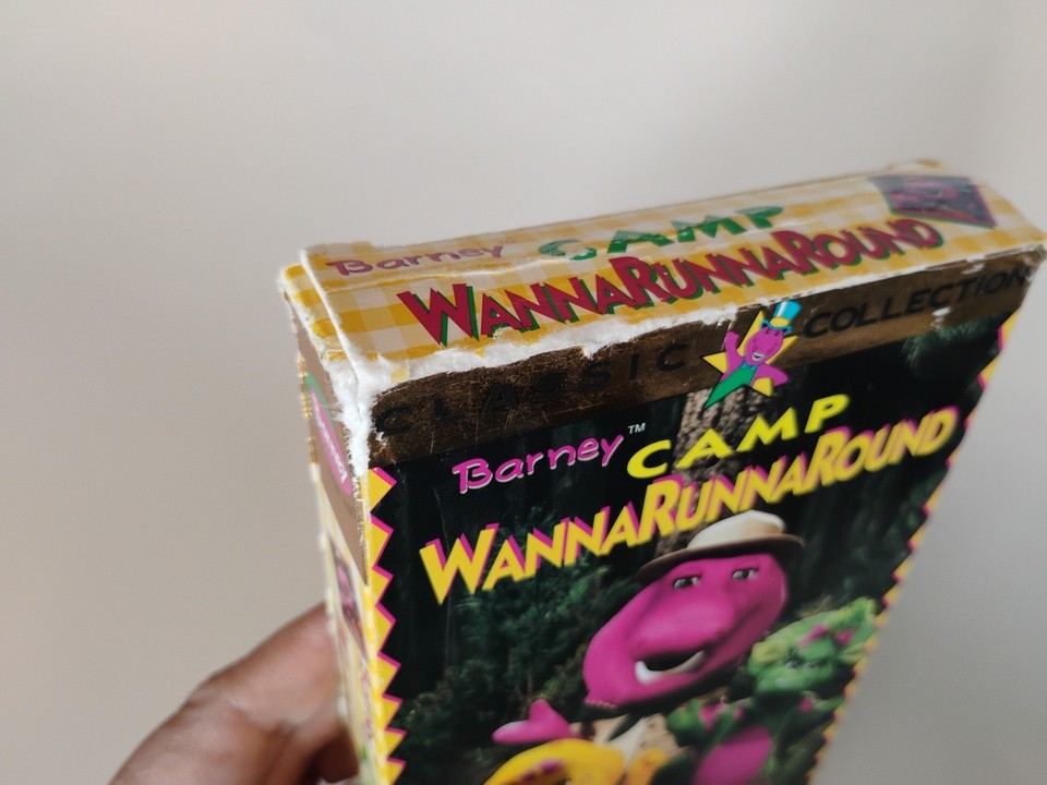 Barney Camp WannaRunnaRound Classic Collection VHS Video Tape Wanna Run ...
