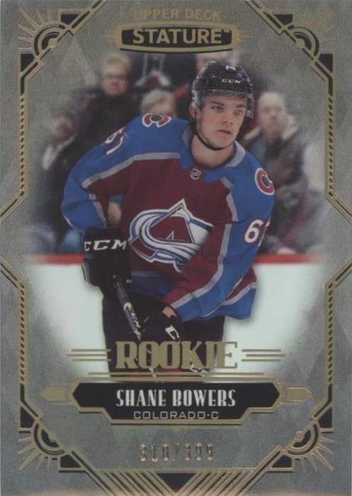 2020-21 Upper Deck Stature - Rookies Shane Bowers #163 /399 (RC) for ...