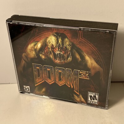 Doom 3 PC First Person Shooter Video Game 3 Disc Set | eBay