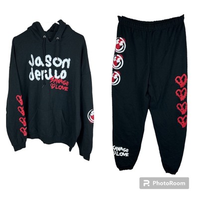 Jason Derulo official merch Savage Love Hoodie and matching jogger ...