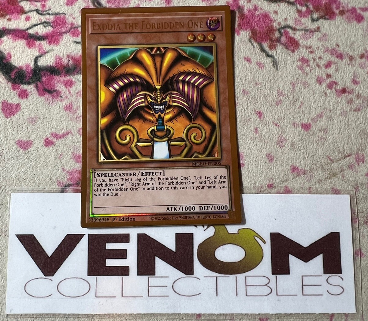 1x (M/NM) - Exodia the Forbidden One - MGED-EN005 - Gold Rare 1st ...