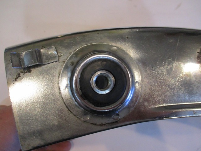 76 Yamaha Rd400 Rd 400 C OEM Rear Fender Metal Chrome Mud Guard ASSY ...