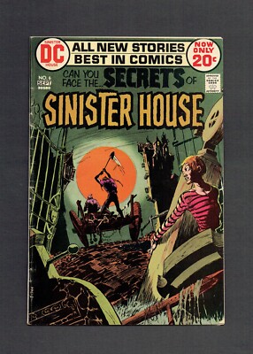 Secrets of Sinister House #6 DC Comics Bronze Age 1972 GD Classic DC Horror | eBay