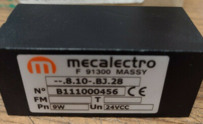 Mecalectro Solenoid Interlock Switch Electromagnet 24 V dc - Fast Ship ...