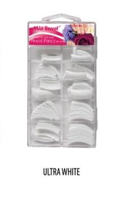 Mia Secret Professional Nail Tips ROYAL FANCY - White, Clear, Natural ...