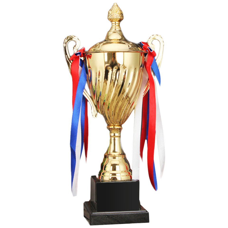 Gold Trophy Cup Height 35.5cm Football Trophy Award Trophy for Party ...