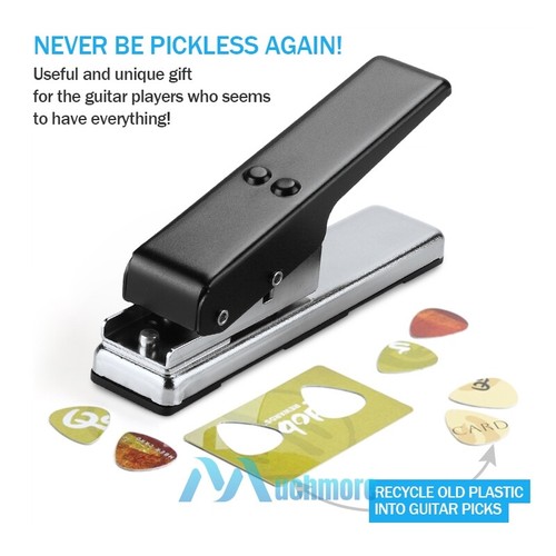 Professional Metal Guitar Picks Plectrum Puncher DIY Plastic Card ...