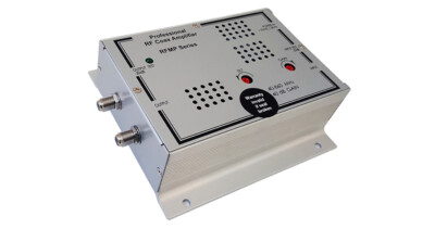 Professional RF Coax TV Amplifier With Gain/Tilt Control + 40dB Boost ...