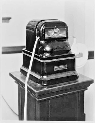 1926 Ticker Tape Machine Made in Chicago Vintage Photograph 5x7 Reprint ...