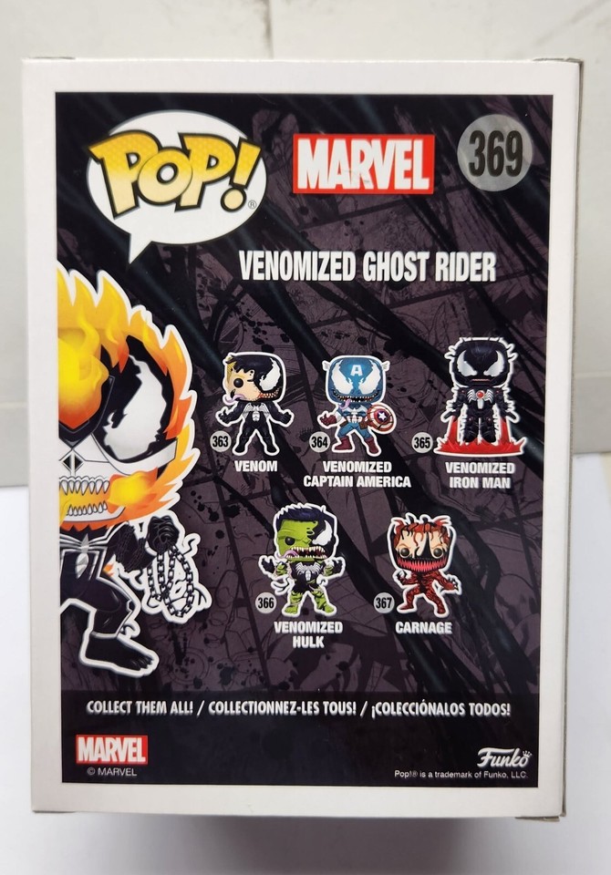 Funko Pop Venomized Ghost Rider #369 | eBay