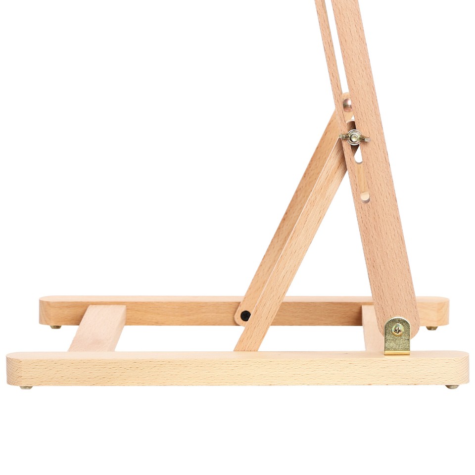 Studio Beechwood Artist Easel Adjustable Drawing Stand Hold Canvas up ...