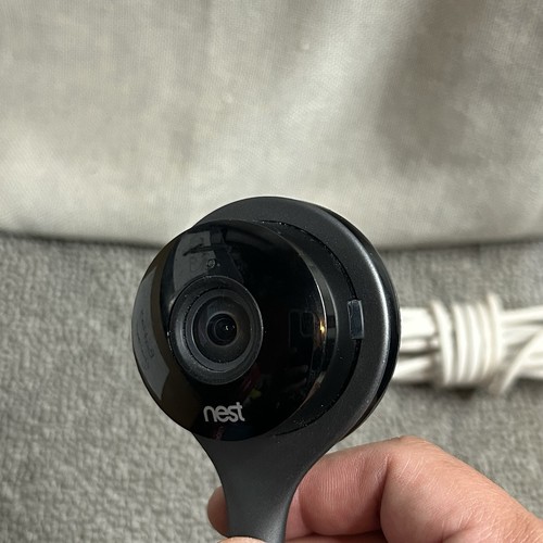 Google Nest Cam A0005 Indoor Security Wi-Fi Camera Black Stand & AC ...