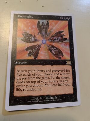 MTG: Doomsday | Edition: Classic Sixth Edition | Rare Sorcery | Near ...