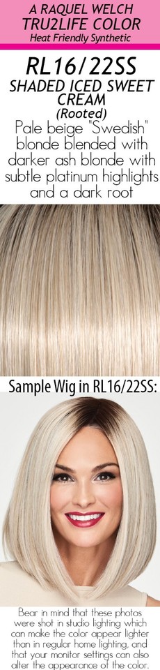 BLACK TIE CHIC Wig by RAQUEL WELCH *ANY COLOR Tru2Life, Mono Top +Lace ...
