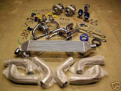 FOR CHEVY SBC 1000 HORSEPOWER TWIN TURBO KIT Camaro Trans AM GM 350 355 ...