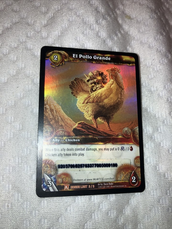 El Pollo Grande World Of Warcraft Card | eBay