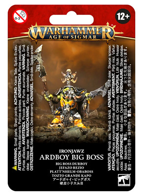 Orruk Ardboy Big Boss Orruk Warclans Ironjawz Warhammer AoS | eBay
