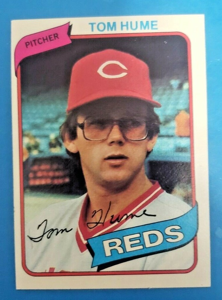 1980 Topps Baseball Card #149 Tom Hume - NM-MT Cincinnati Reds | eBay