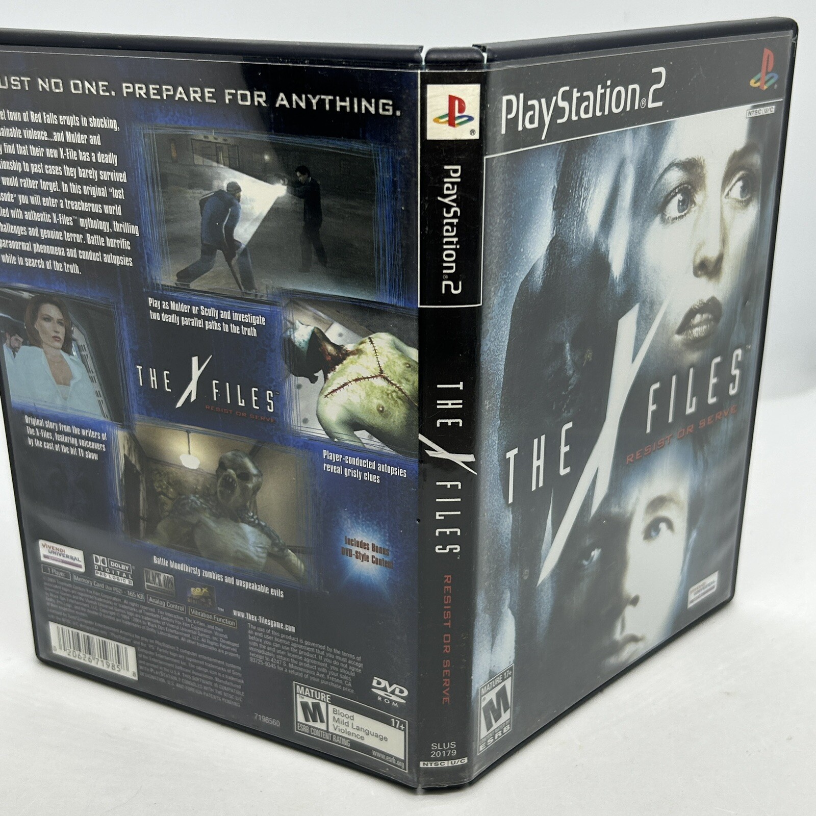 X-Files: Resist or Serve (Sony PlayStation 2, 2004) for sale online | eBay