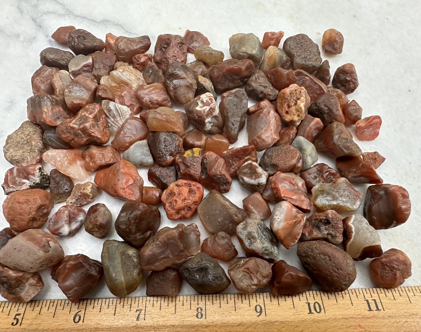 Lot of Lake Superior Agates Variety of sizes Tumbling Rough 1 LB | eBay