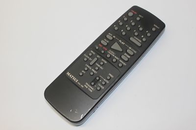 Genuine Original Matsui VXA1100 VCR Video Cassette Recorder Remote ...