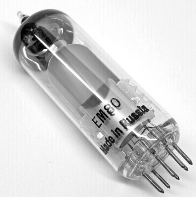 EM80 Magic Eye NOS Reflector Corp. Russian Military Spec. Valve Tubes ...