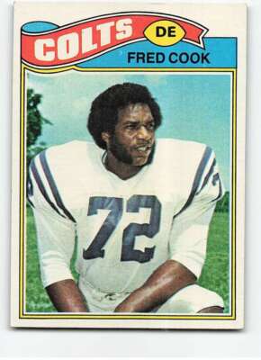 1977 Topps #53 Fred Cook EX Excellent Colts 114872 | eBay