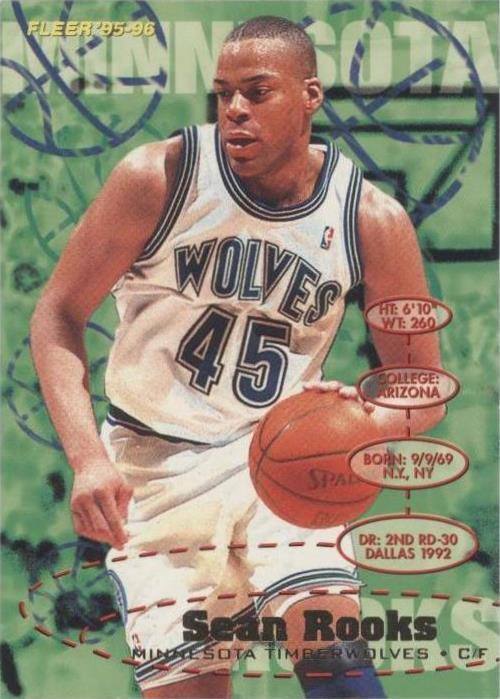 1995-96 Fleer - Sean Rooks #110 for sale online | eBay
